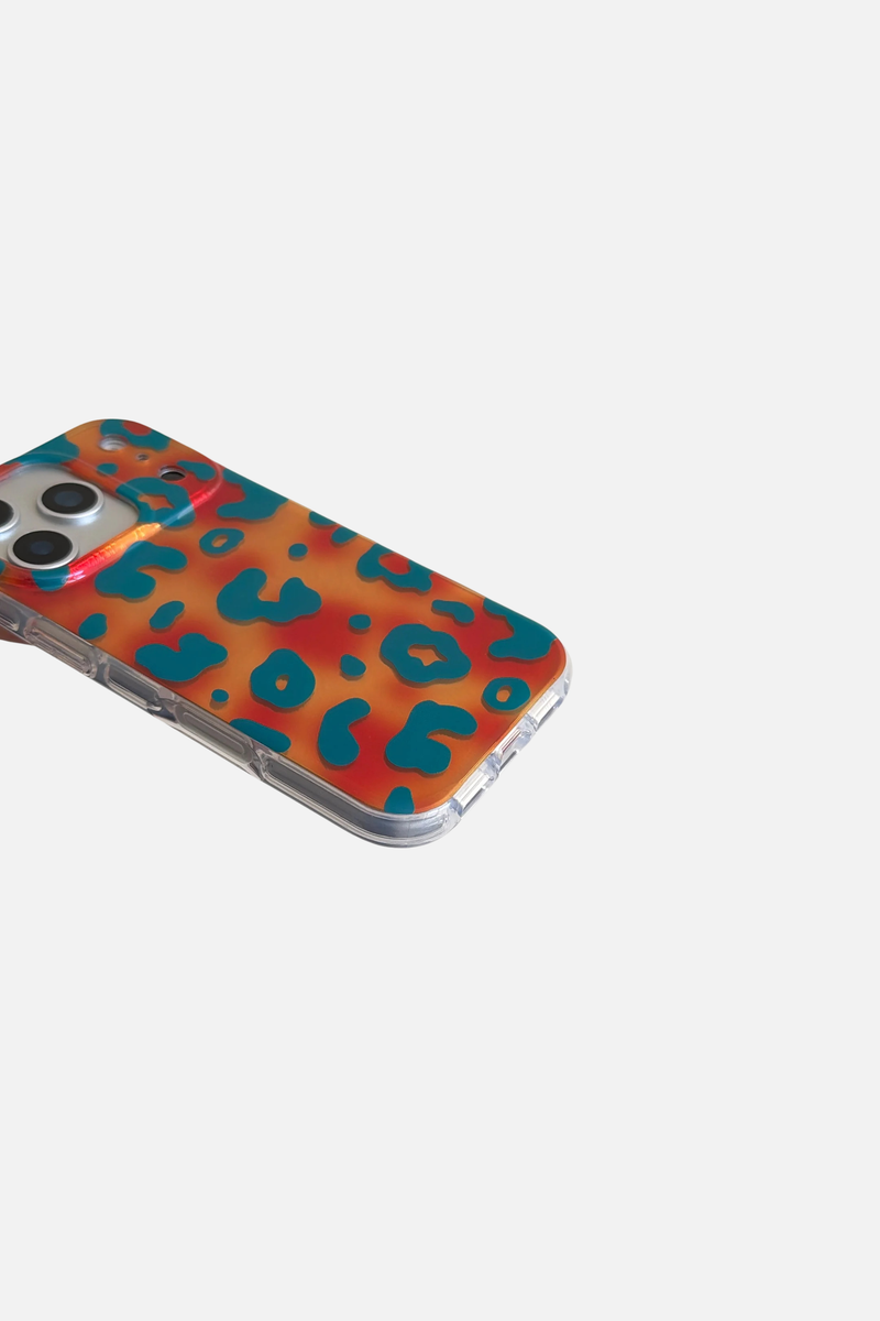Gradient Leopard Print Red Orange iPhone Case – Ditch Market