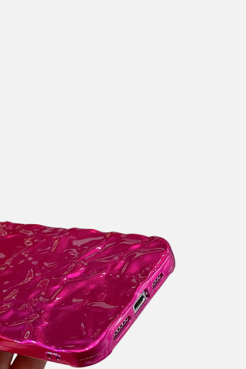 3D Shape Tin Paper Pattern Clear iPhone Case – Ditch Market